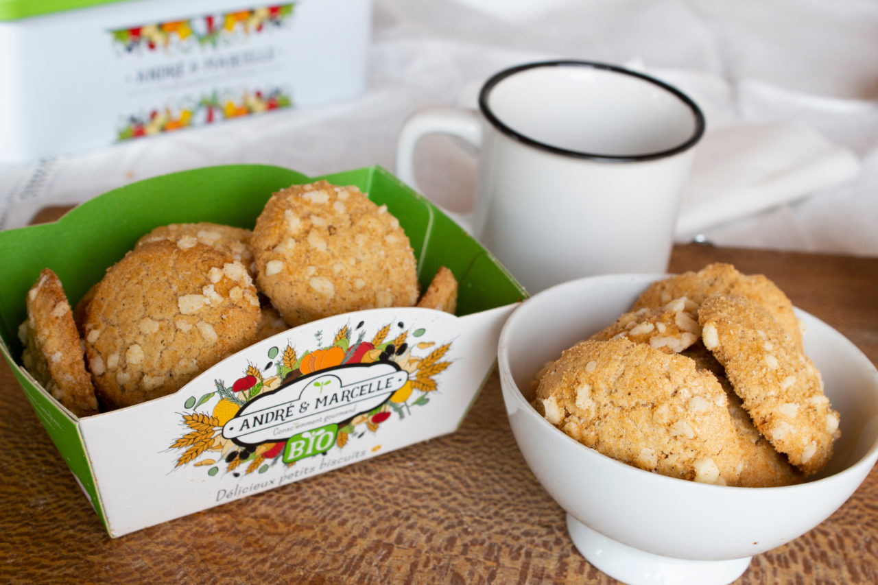 Nos biscuits bio - André & Marcelle
